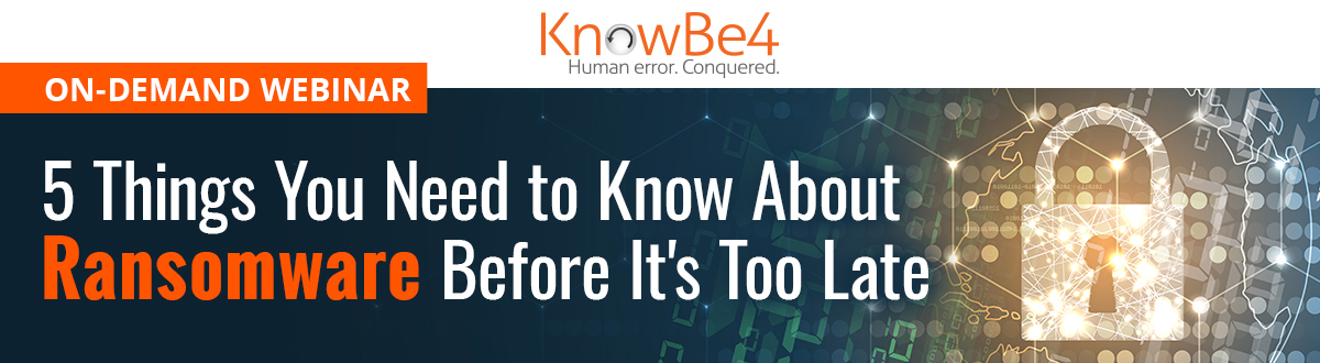 5 Things You Need To Know About Ransomware Before It's Too Late